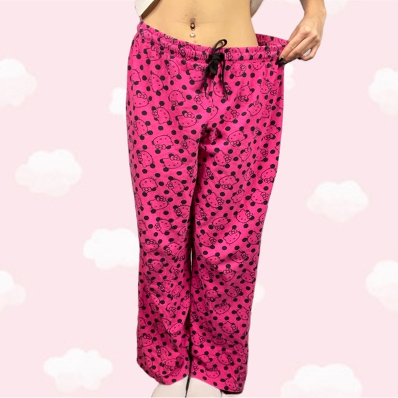 Hello Kitty | Intimates & Sleepwear | Hello Kitty Y2k Pajama Pants ...